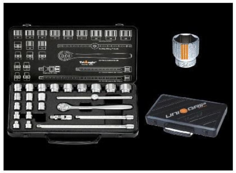 Triangle Socket Set 3/8" Square Drive 6-24mm 24pcs – Harvest EShop